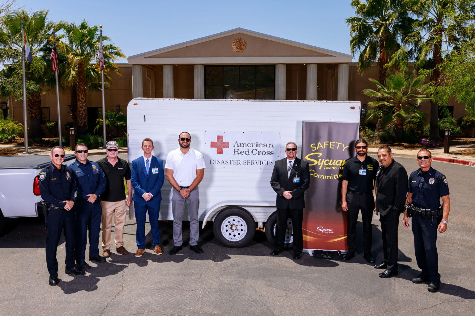 American Red Cross Disaster Relief Trailer | Sycuan Casino Resort
