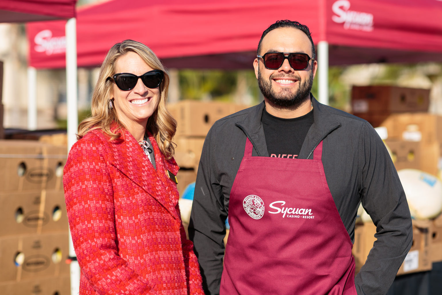 Sycuan and Padres Donate 1,000 Turkeys to Families | Sycuan Casino Resort
