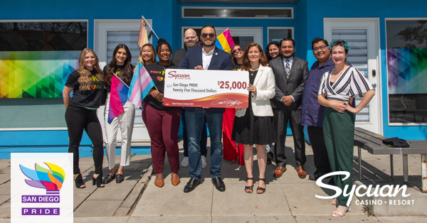 Sycuan Donates $25,000 to San Diego Pride | Sycuan Casino Resort