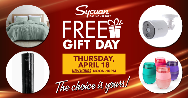 Free Gift Day | Sycuan Casino Resort